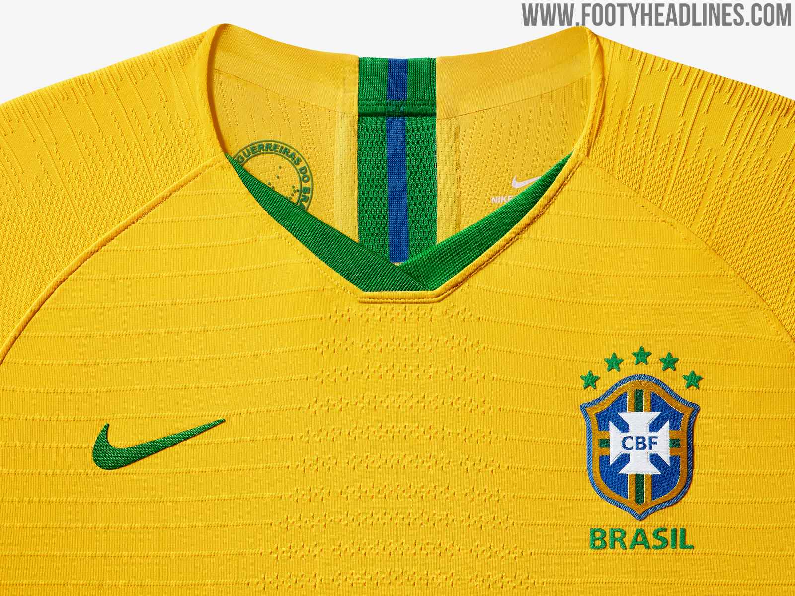 Brazil 2019 Women's World Cup Home Kit Revealed - Footy Headlines
