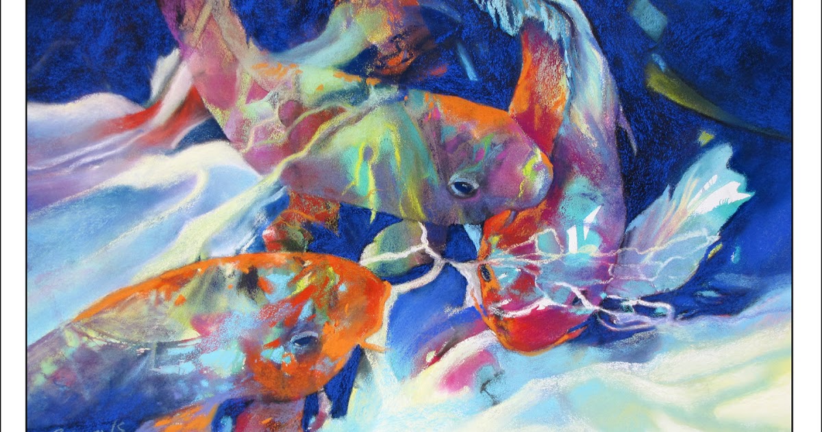 Rae Andrews : Flash Dance..Pastel..Texas Artist..Rae Andrews