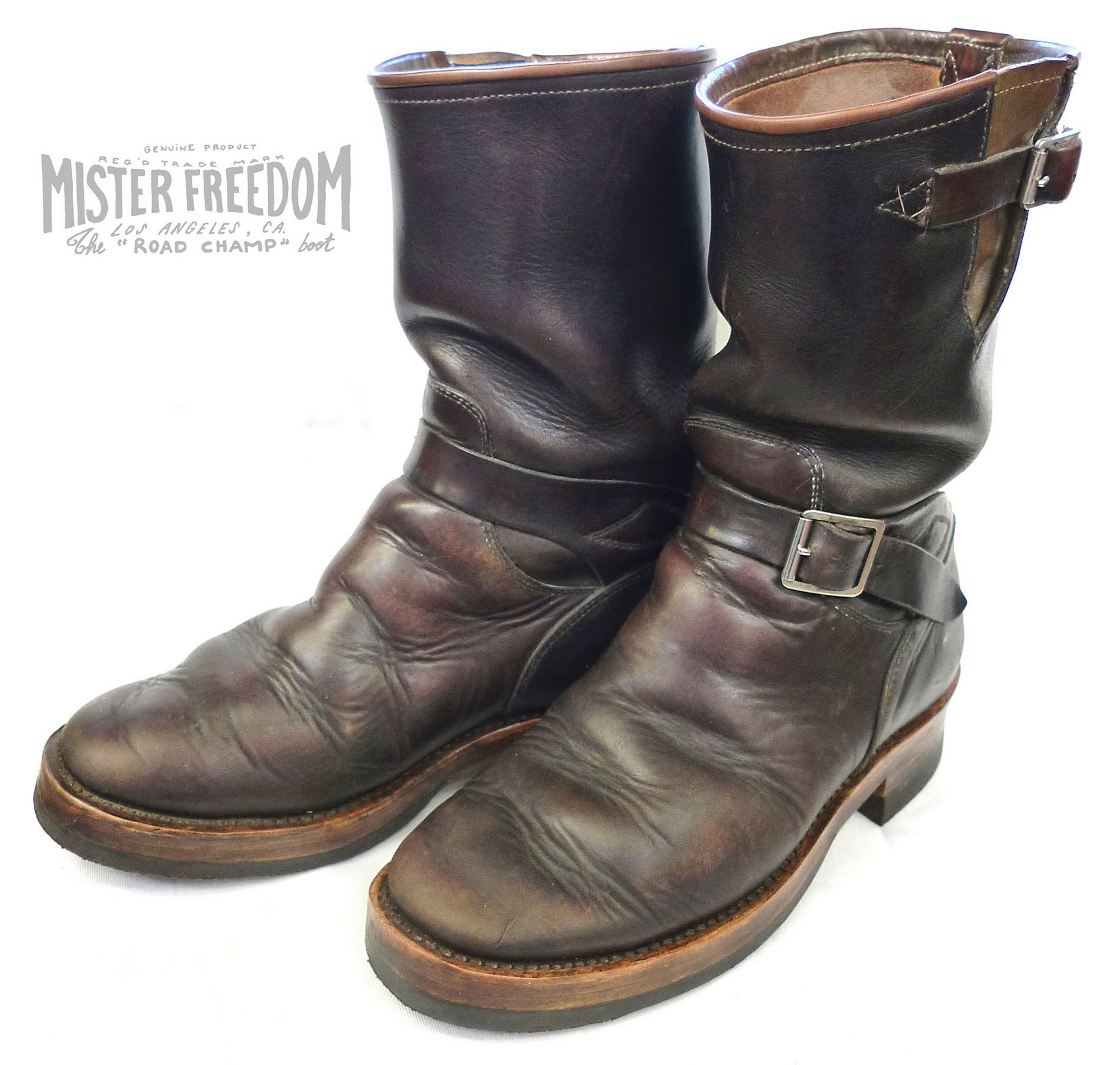 Vintage Engineer Boots: UPDATED MISTER FREEDOM ROAD CHAMP ENGINEER BOOTS