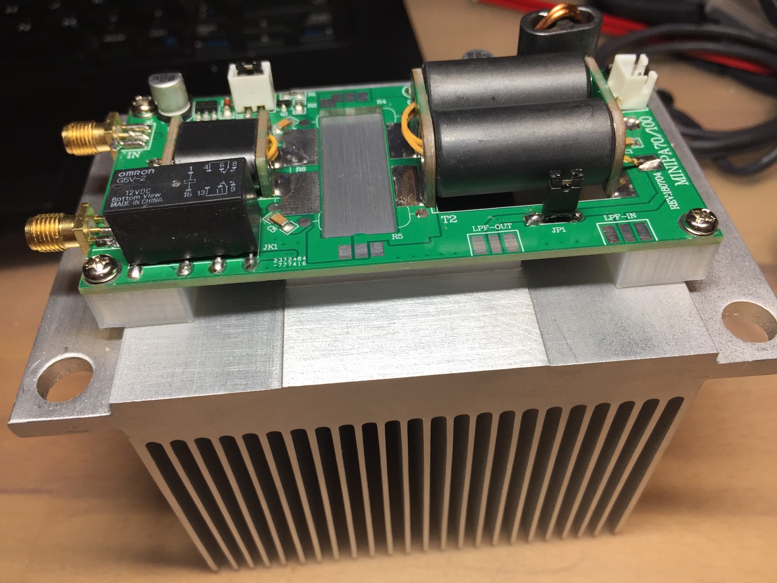 MiniPA 70 build, almost there.