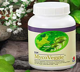 Egészségesen és gazdagon! : DXN - Myco Veggie (Gyógynövénybomba)