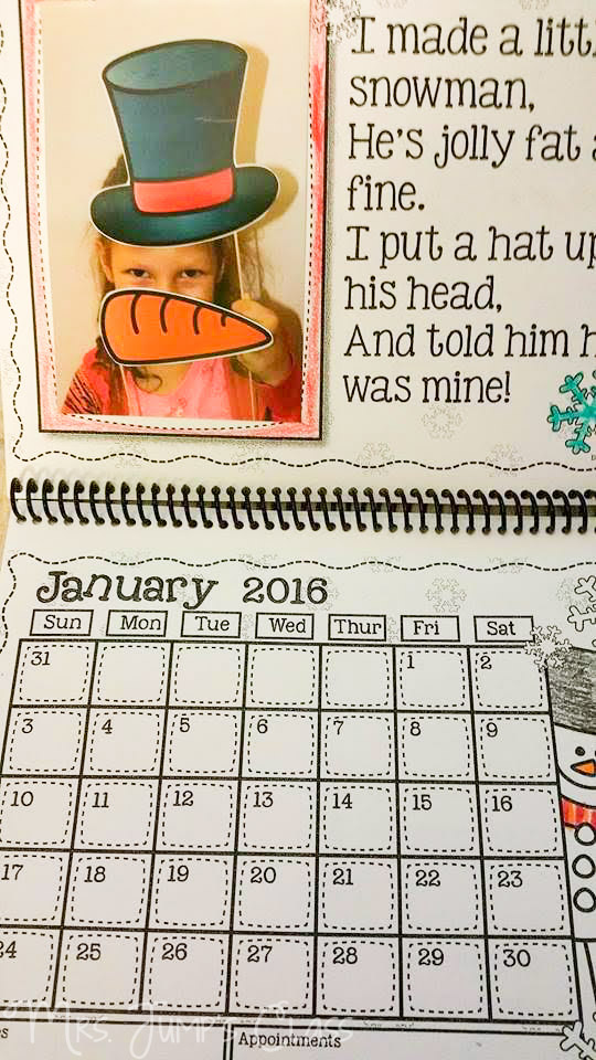 Christmas Calendar Parent Gift Ideas for the Classroom