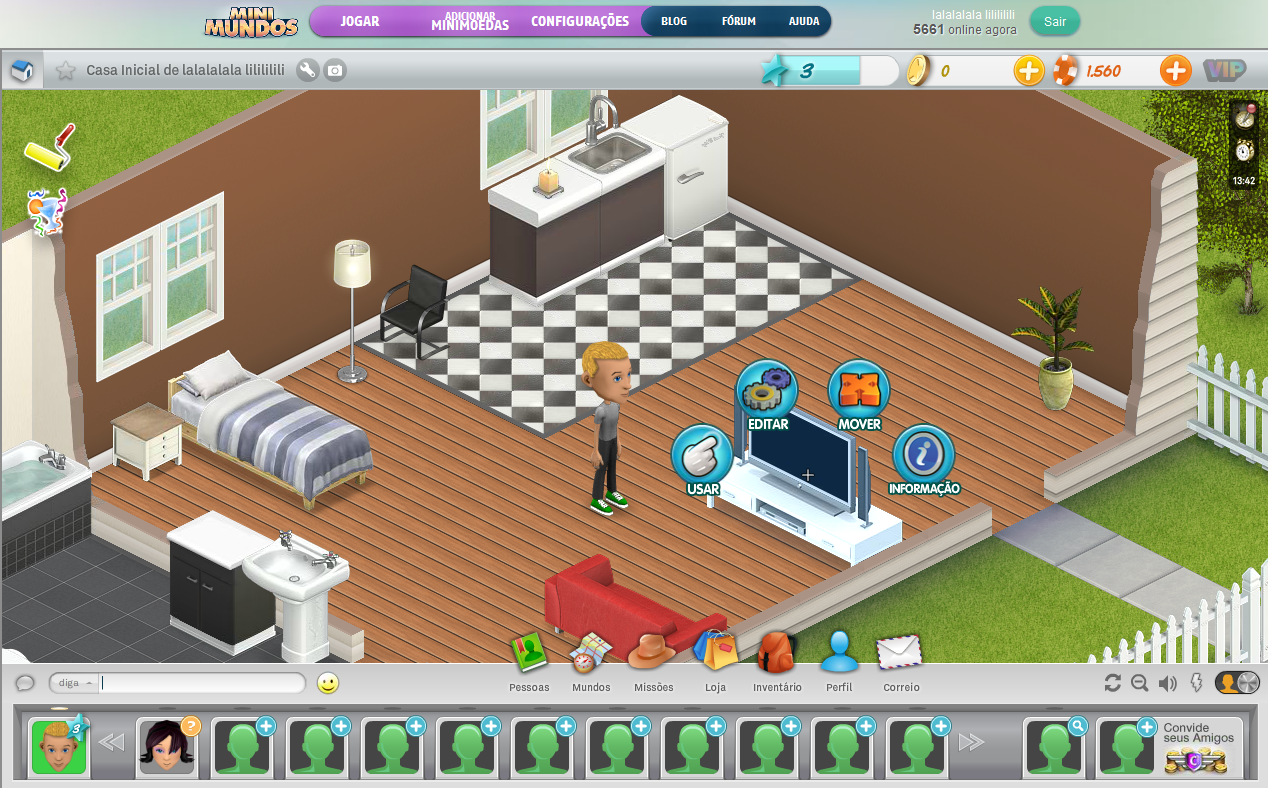 Veja agora como era o MiniMundos antes e depois das atualizações ...