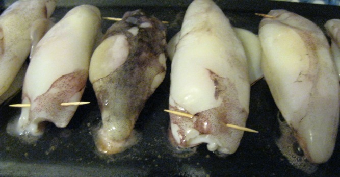 Cozinha com a Anna: Lulas Recheadas e Grelhadas