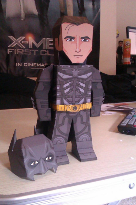 The Dark Knight Rises Batman Papercraft | Papercraft Free Download And ...