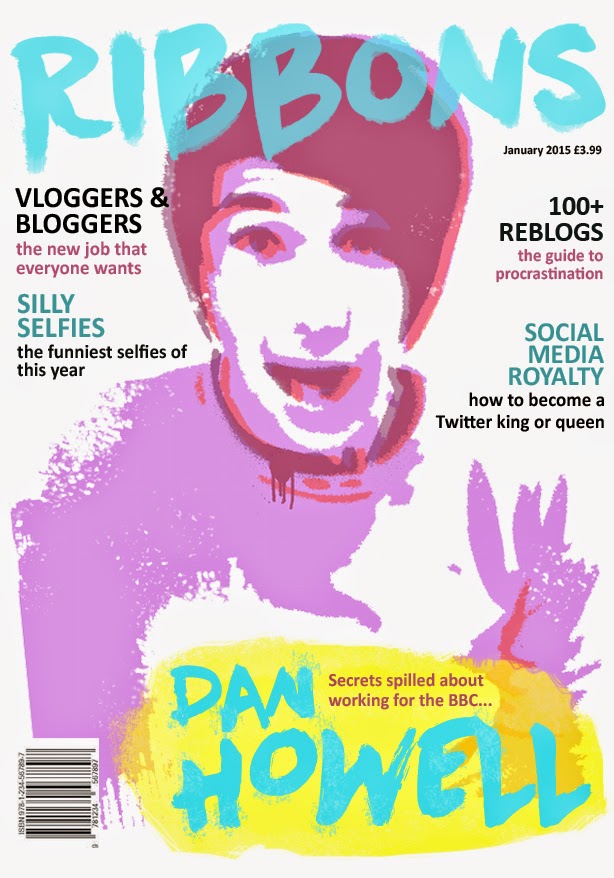 AS Graphics: Spray Paint Magazine Cover