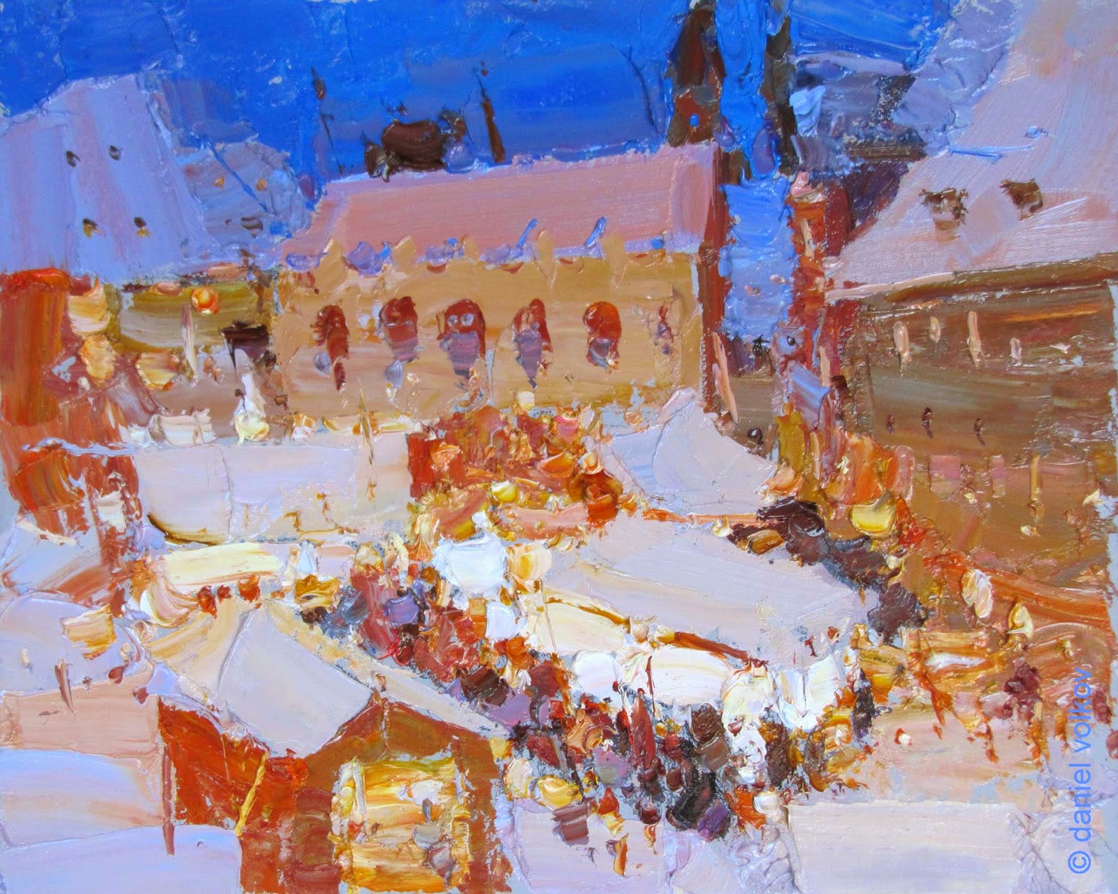 Daniil Volkov, 1974 | Abstract Plein Air painter | Tutt'Art@ | Pittura ...