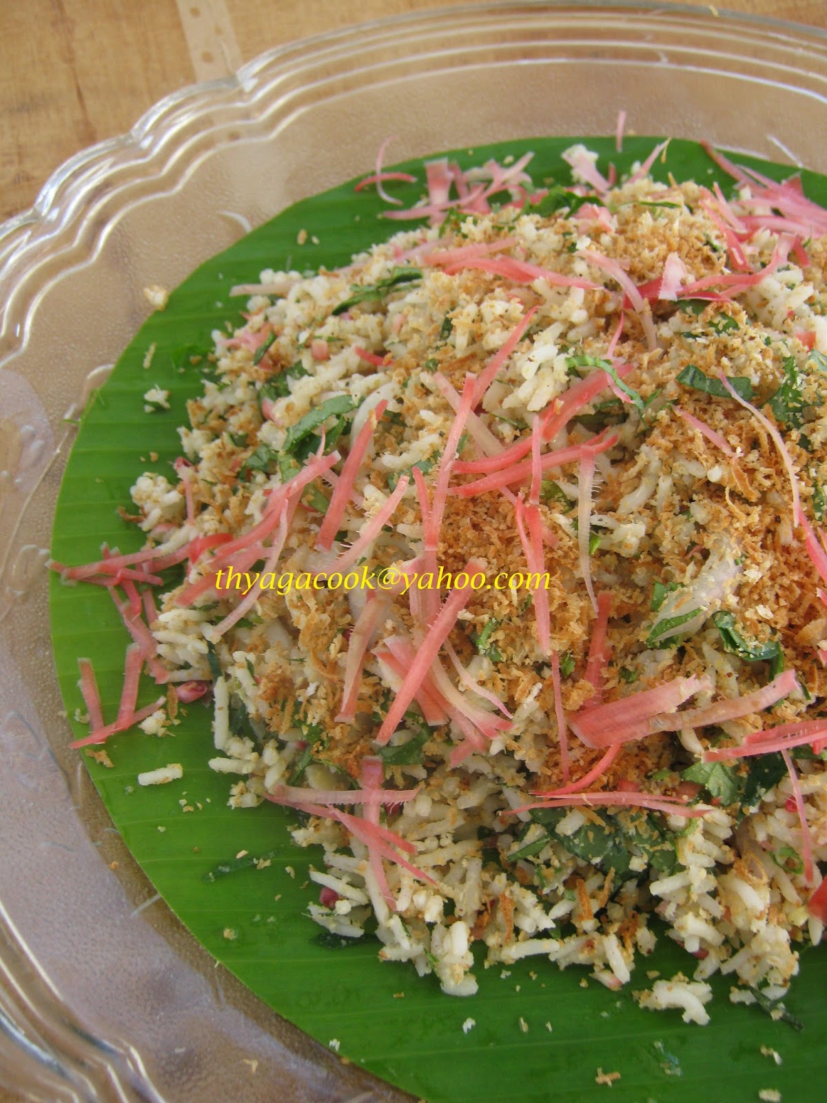KARI LEAFS ... Malaysian flavour's: NASI ULAM ( HERBA SALAD RICE )