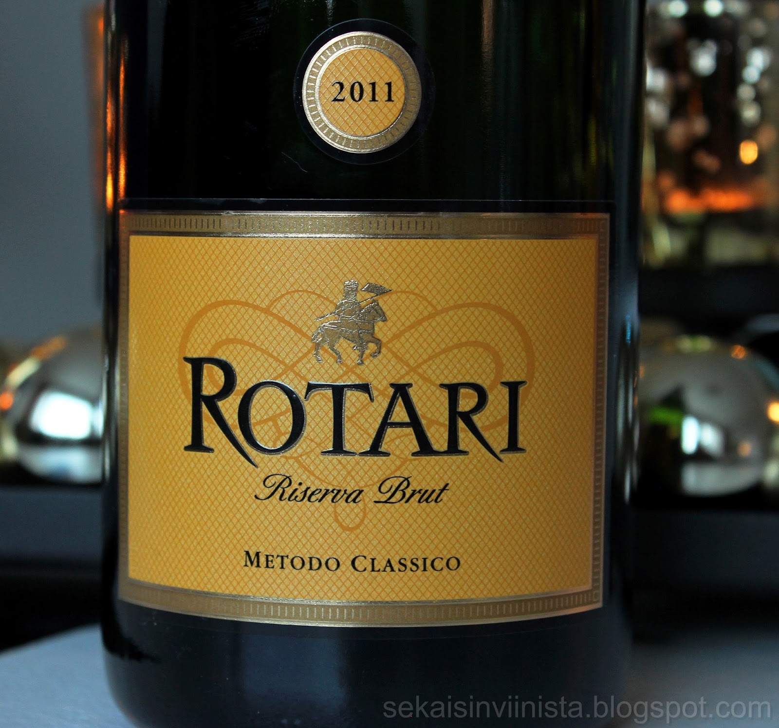 Sekaisin viinistä: Uudenvuoden kuohuvat: Rotari Riserva Brut