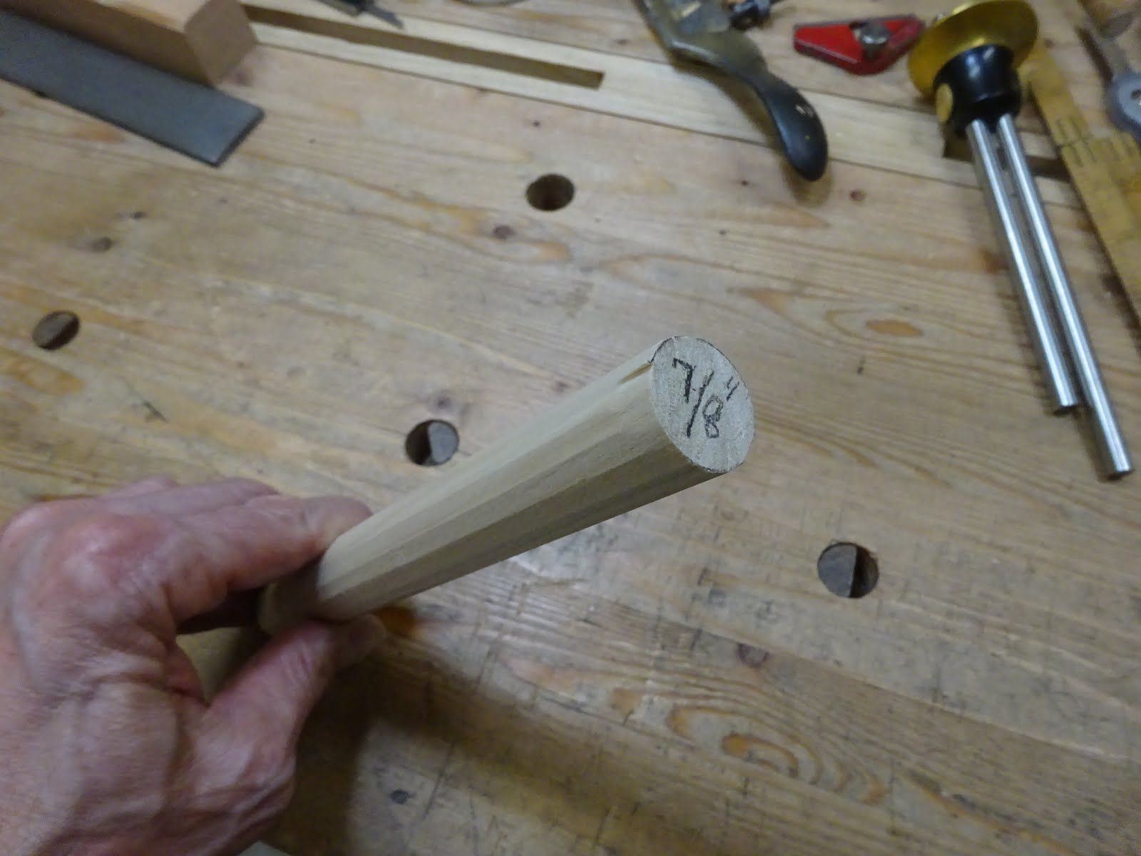 Woodworking in a Tiny Shop: Making the Tapered Tenon Cutter