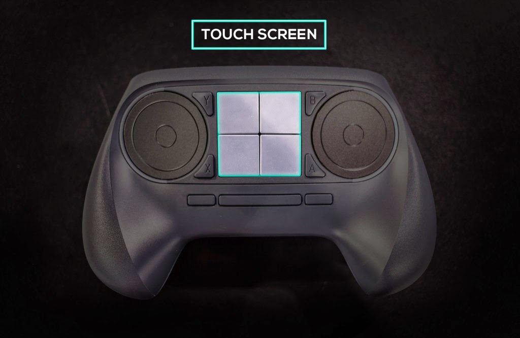 Gamer Latino: VERSIÓN CASI FINAL DEL STEAM CONTROLLER DE VALVE