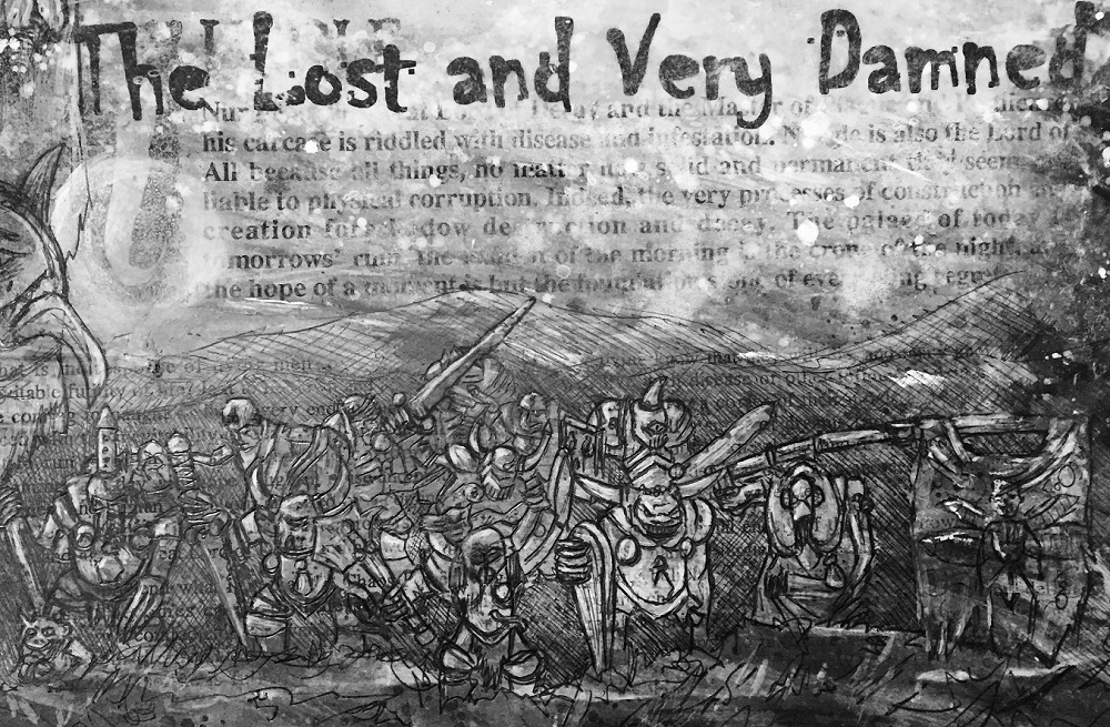 The Lost and the Very Damned: Modular town tiles