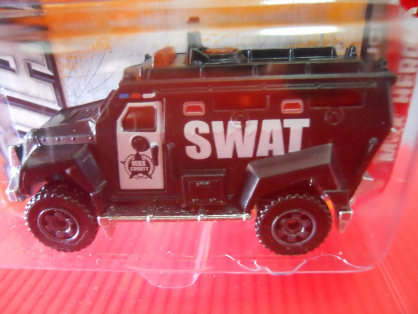 Dexters Diecasts (DexDC): Matchbox 2013 #7 ~ SWAT Truck (black)