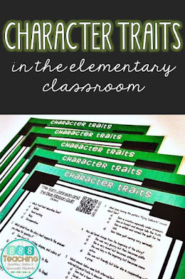 Character Traits in the Elementary Classroom - SSSTeaching