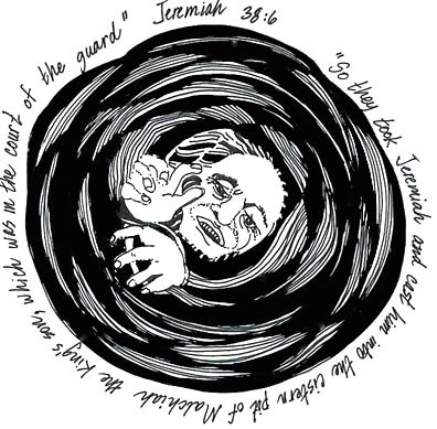 Jeremiah in The Cistern | Christian Clip Art Review