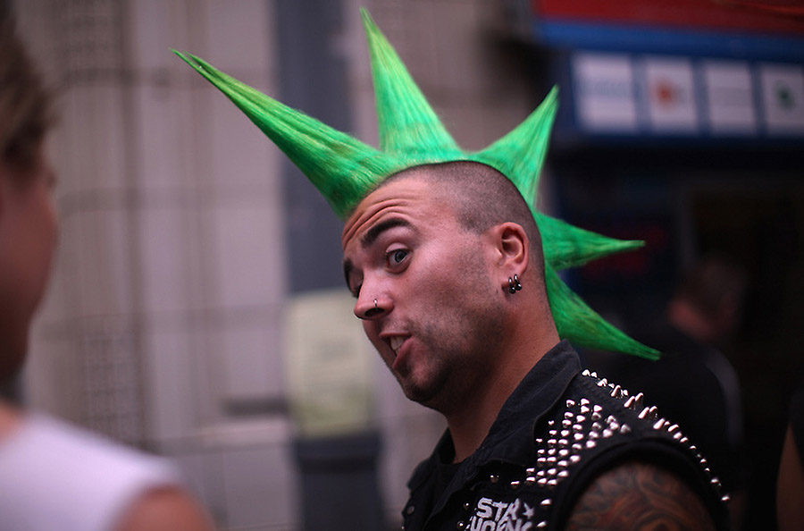 Pictures Media: Punk Festival in Blackpool English town