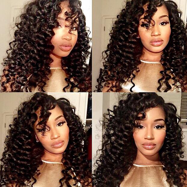 Afro hair weaving and top closure - Hairstyle | Haircuts