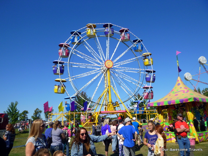 Our Awesome Travels: Forest Fall fair and Demolition Derby yesterday ...