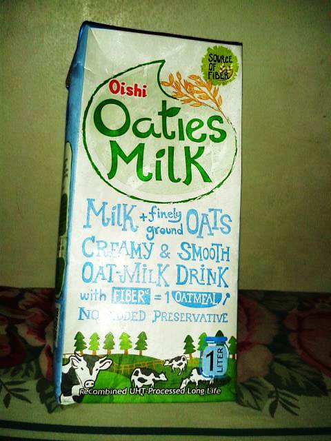 Sassy in the Supermarket: Oishi Oaties Milk
