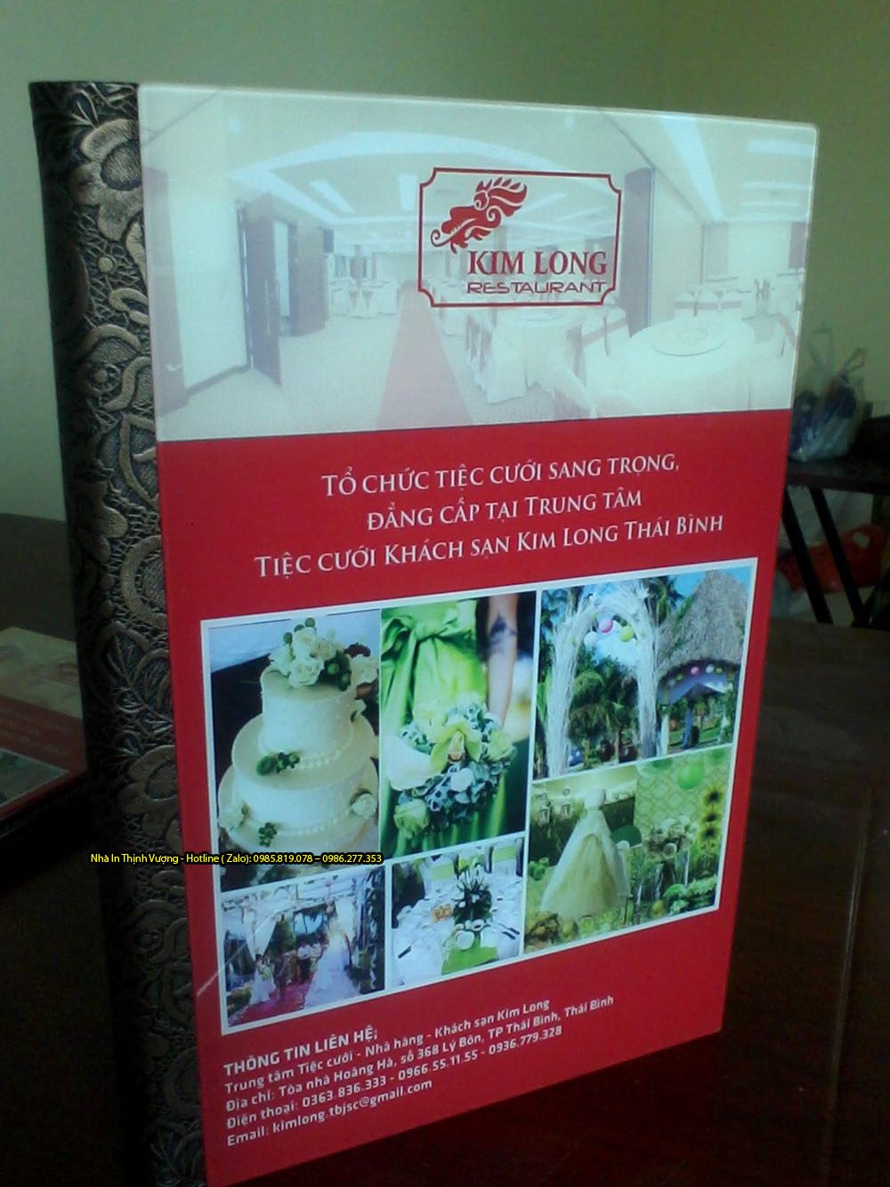 Những mẫu menu tiệc cưới sang trọng bắt mắt nhất - MENU NHÀ HÀNG ĐẸP