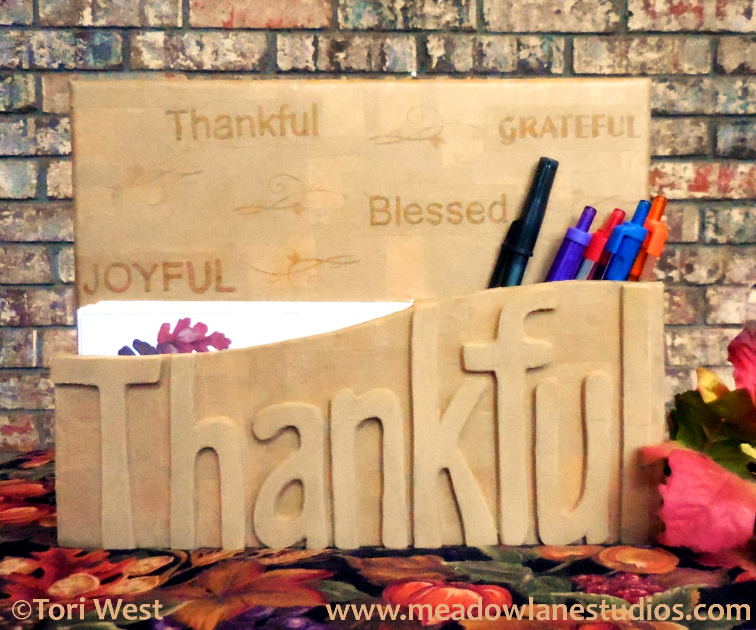 Creative Paperclay® air dry modeling material: Giving Thanks All Year Long
