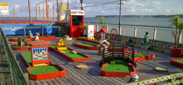 The Ham and Egger Files: Crazy Golf on Paignton Pier in Devon