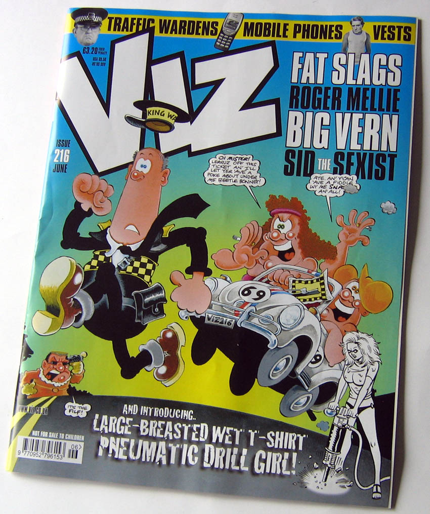 BLIMEY! The Blog of British Comics: VIZ No.216 - Out now!