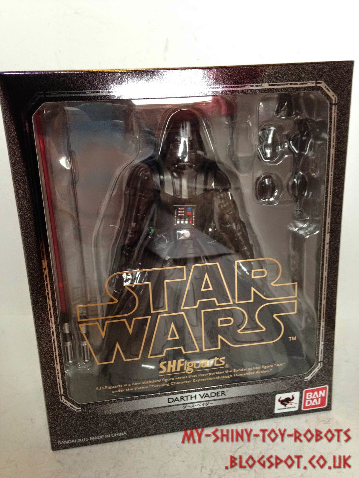 My Shiny Toy Robots: Toybox REVIEW: S.H. Figuarts Darth Vader