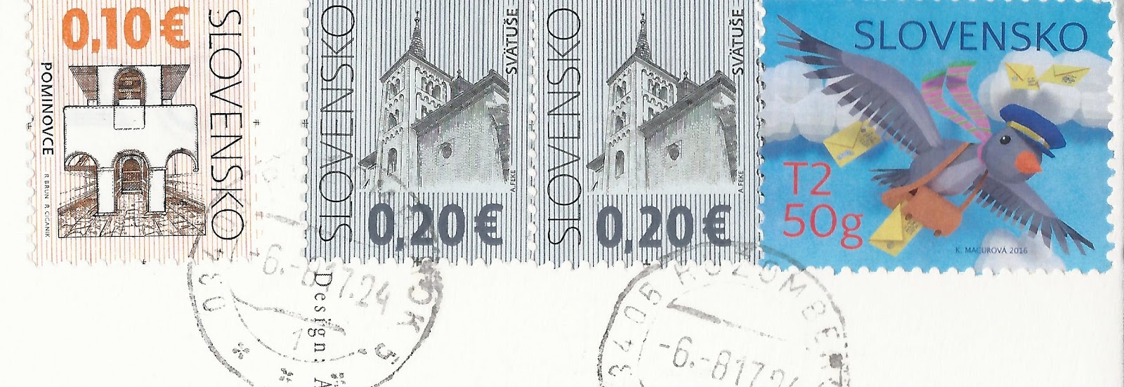 A Journey of Postcards: August 2017