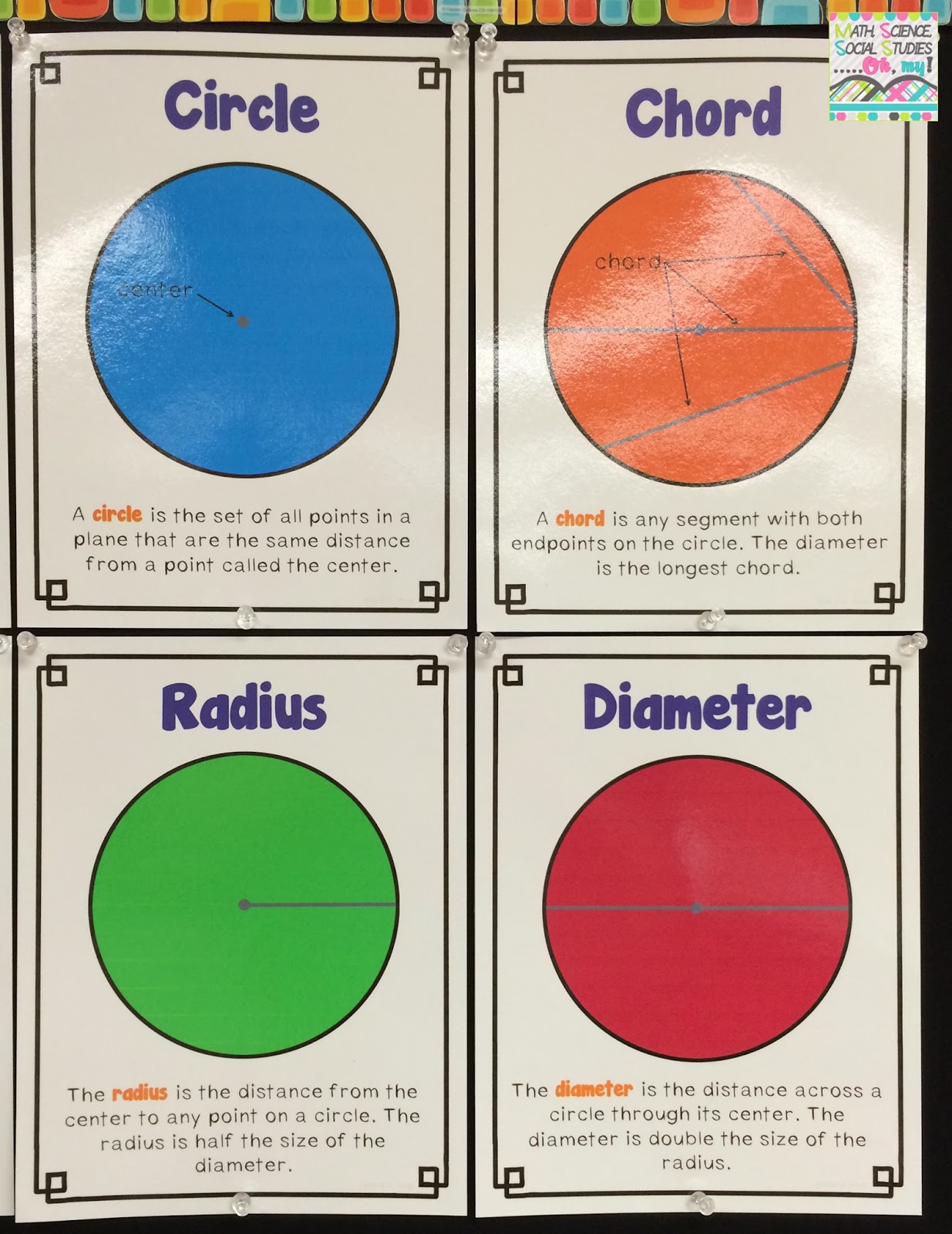 Foldable Friday: Circles | Technically Speaking with Amy