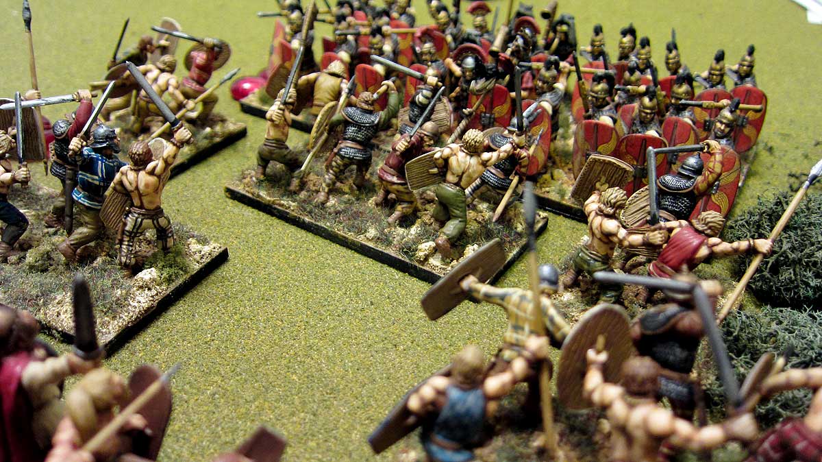 1000 Foot General: Hail Caesar Skirmish #3!