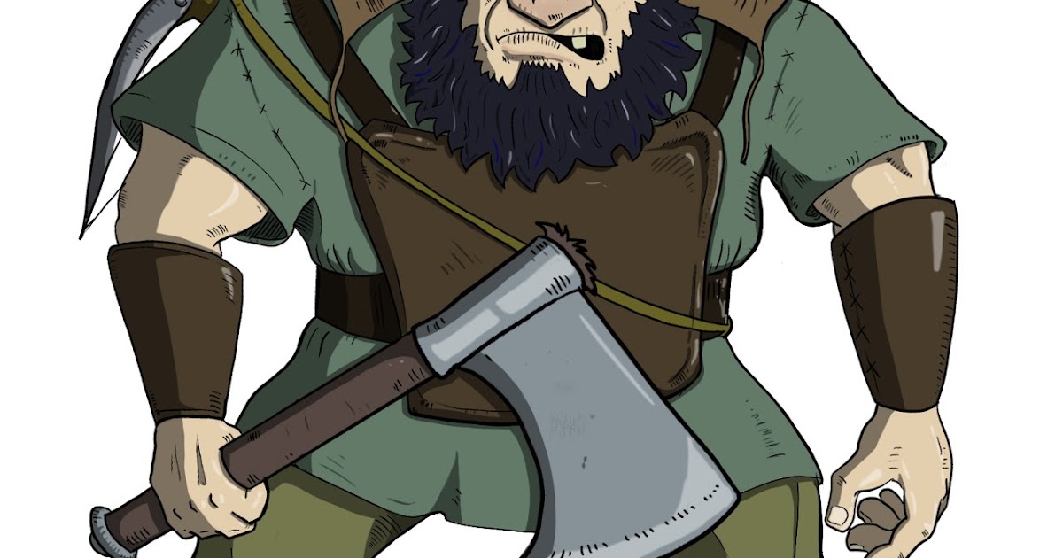 D&D Basic - NPC Gallery: Mountain Dwarf Thug