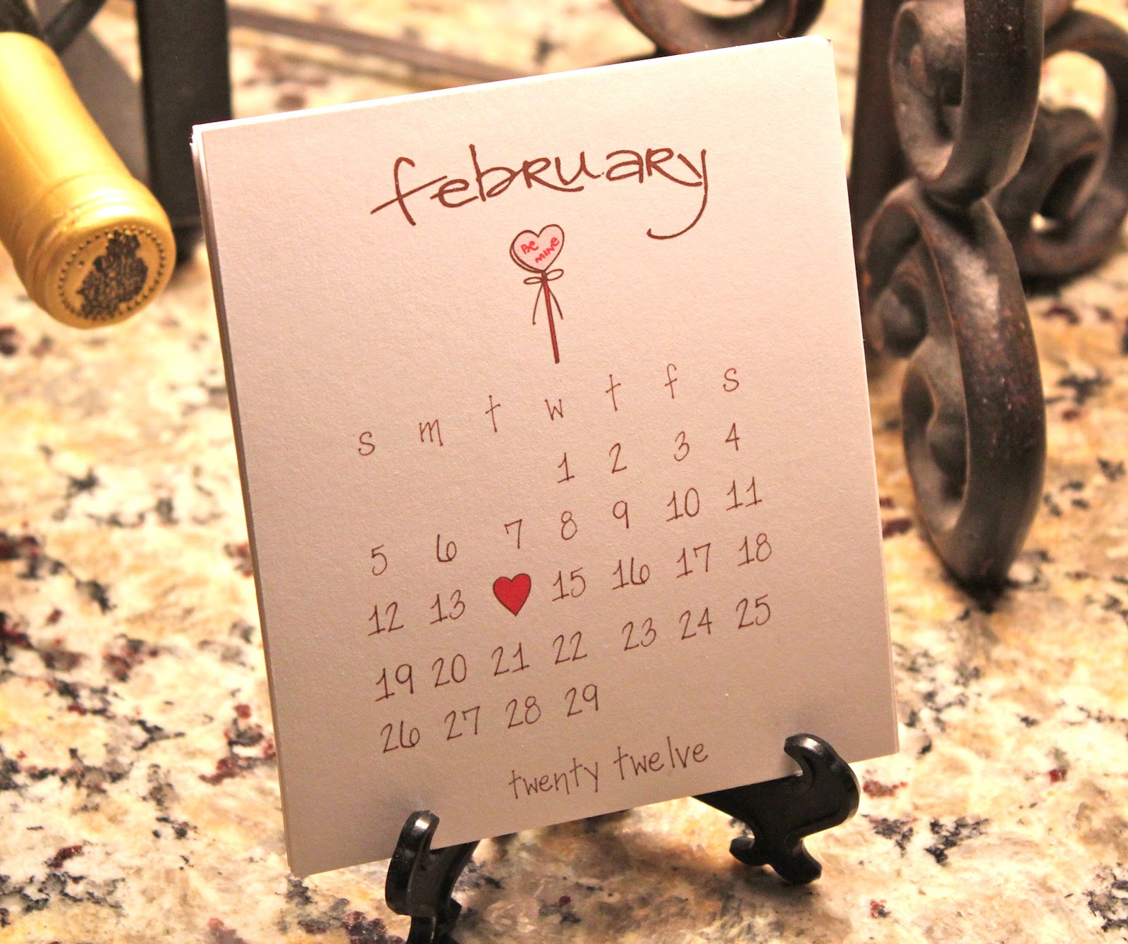 Fresh and Fancy: DIY Calendar Love