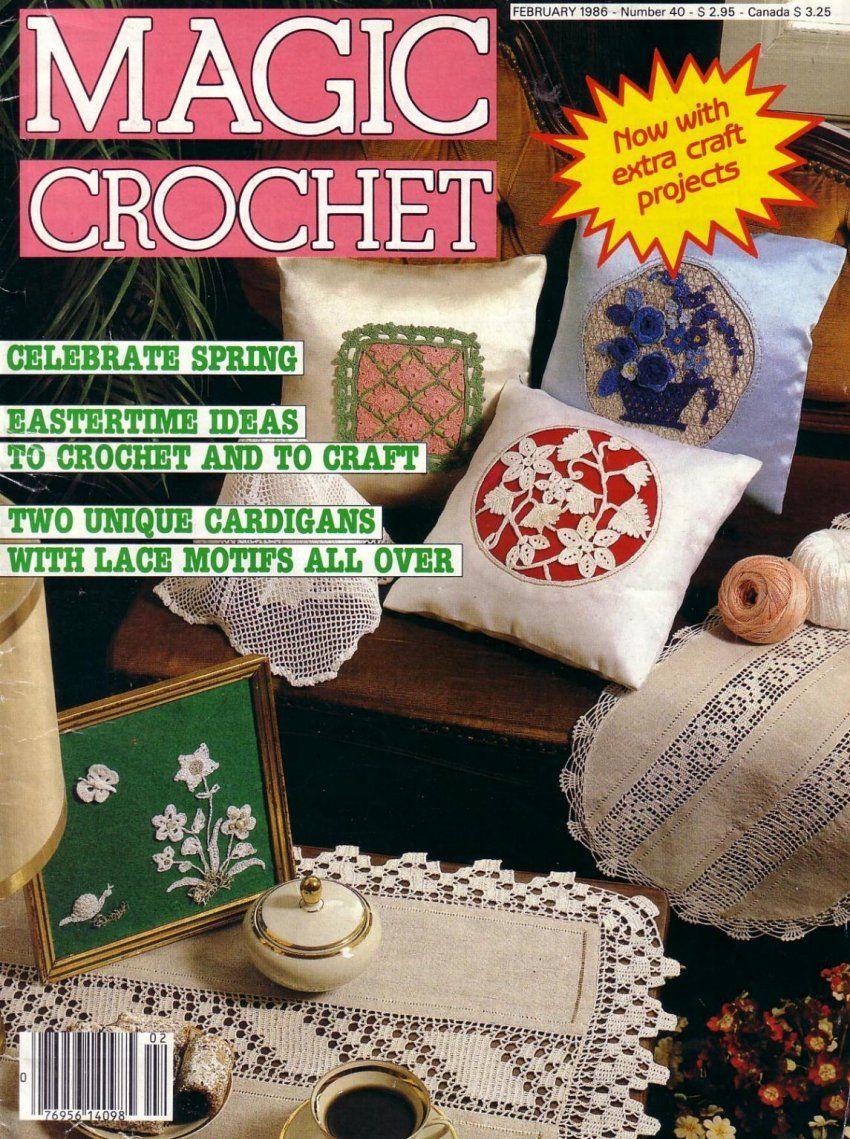 Magic Crochet No. 40 ~ Free Crochet Patterns