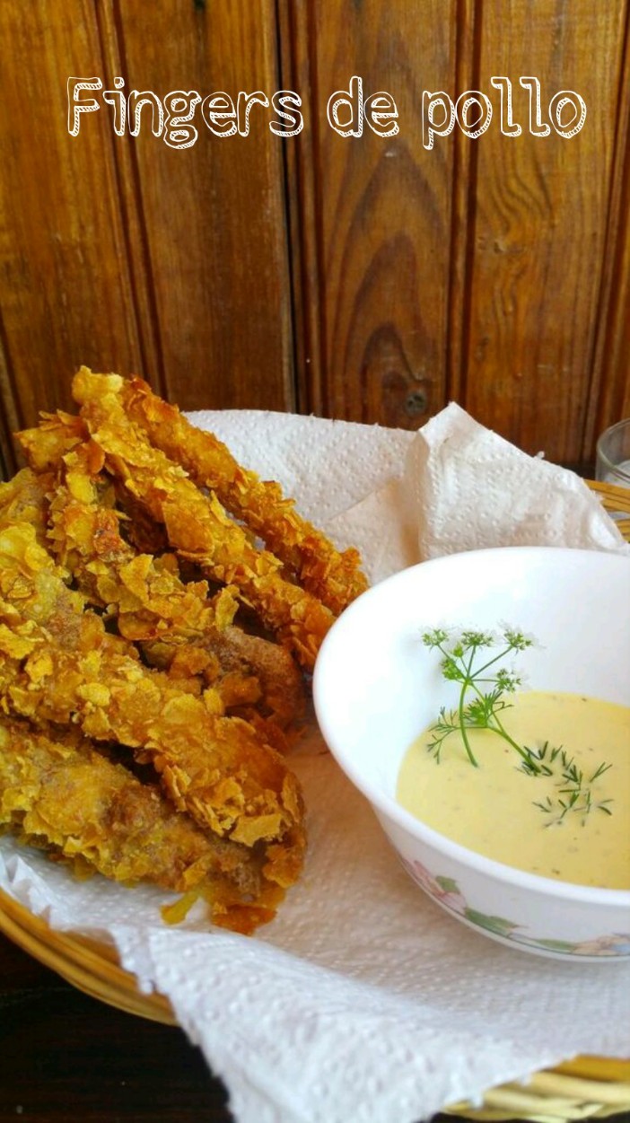 RECETAS PARA ENAMORAR Y DULCES BOCADITOS: FINGERS DE POLLO REBOZADO CON ...
