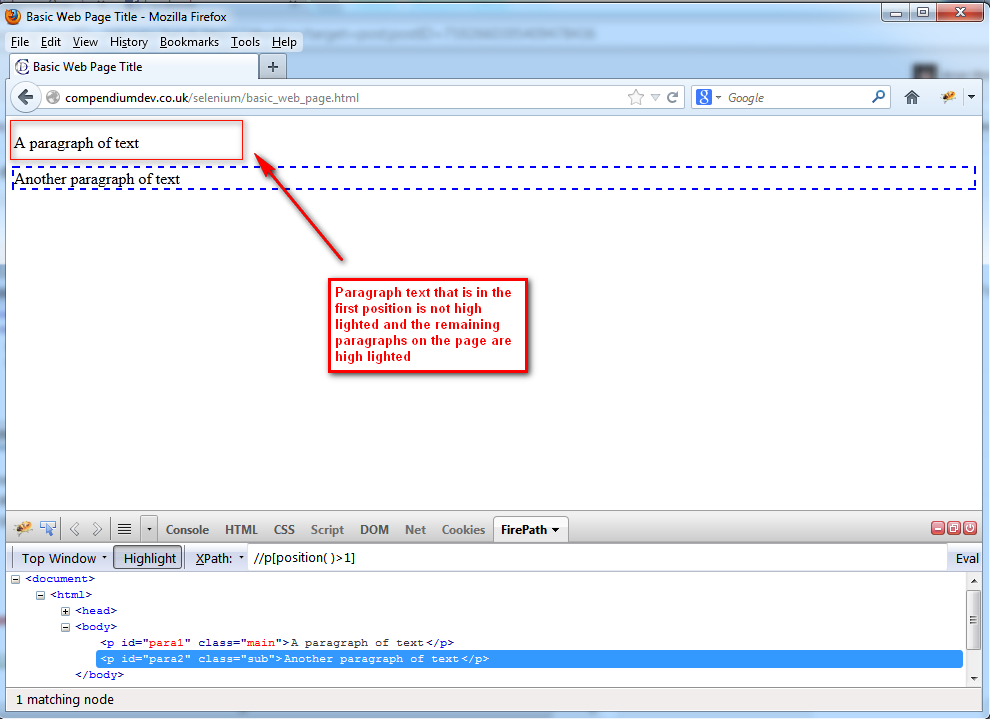 Selenium By Arun 334 Position Xpath Function