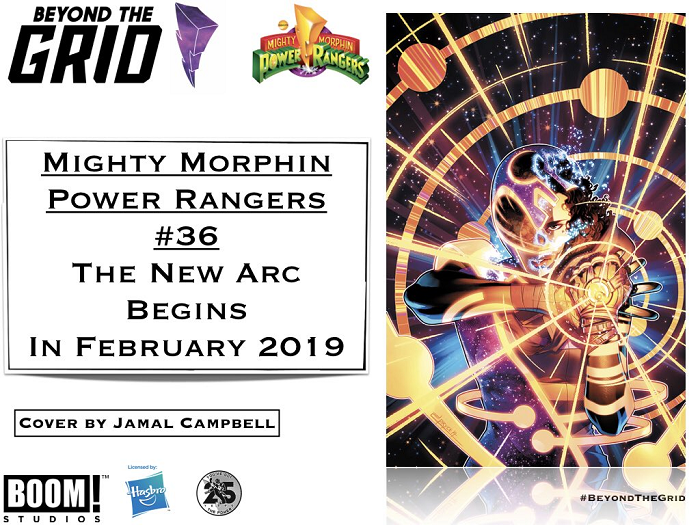 Revelados detalhes da próxima saga de Power Rangers nos quadrinhos