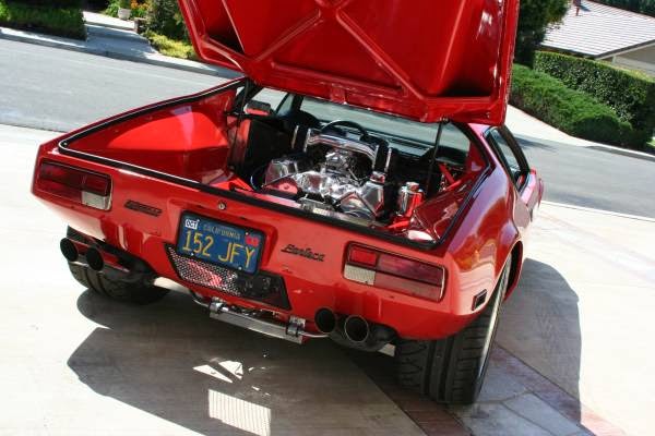 1971 De Tomaso Red Pantera - Classic Auto Restorations