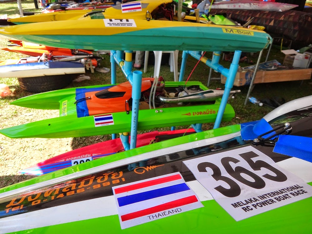Thailand 365 Melaka International RC Power Boat Race 2014