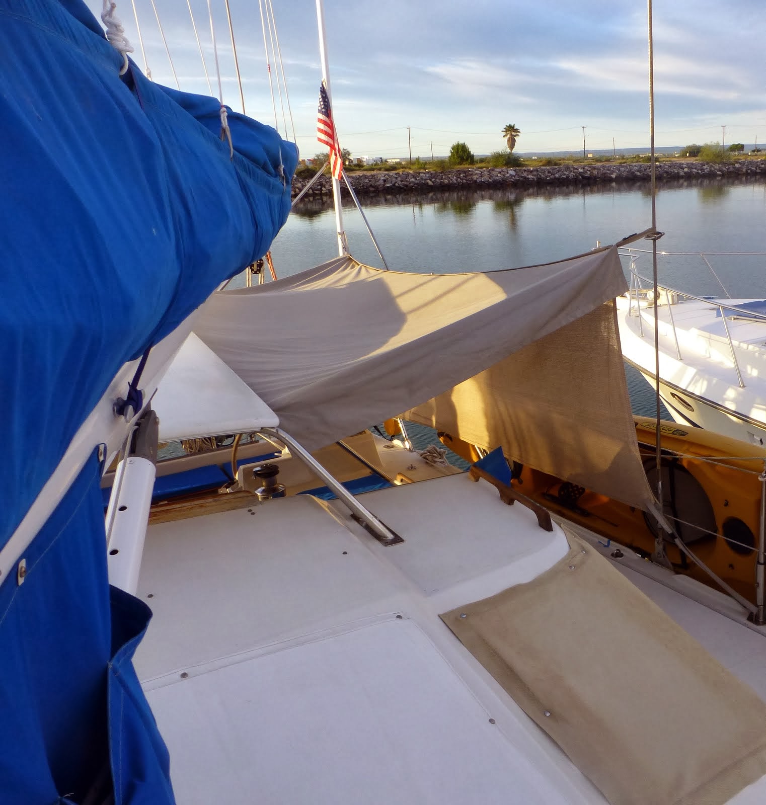 Magic, a Privilege 39' Catamaran, is SOLD: Exterior Features