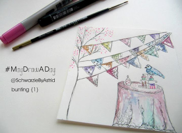 Jade Boylan: May Drawing Challenge - Day 1