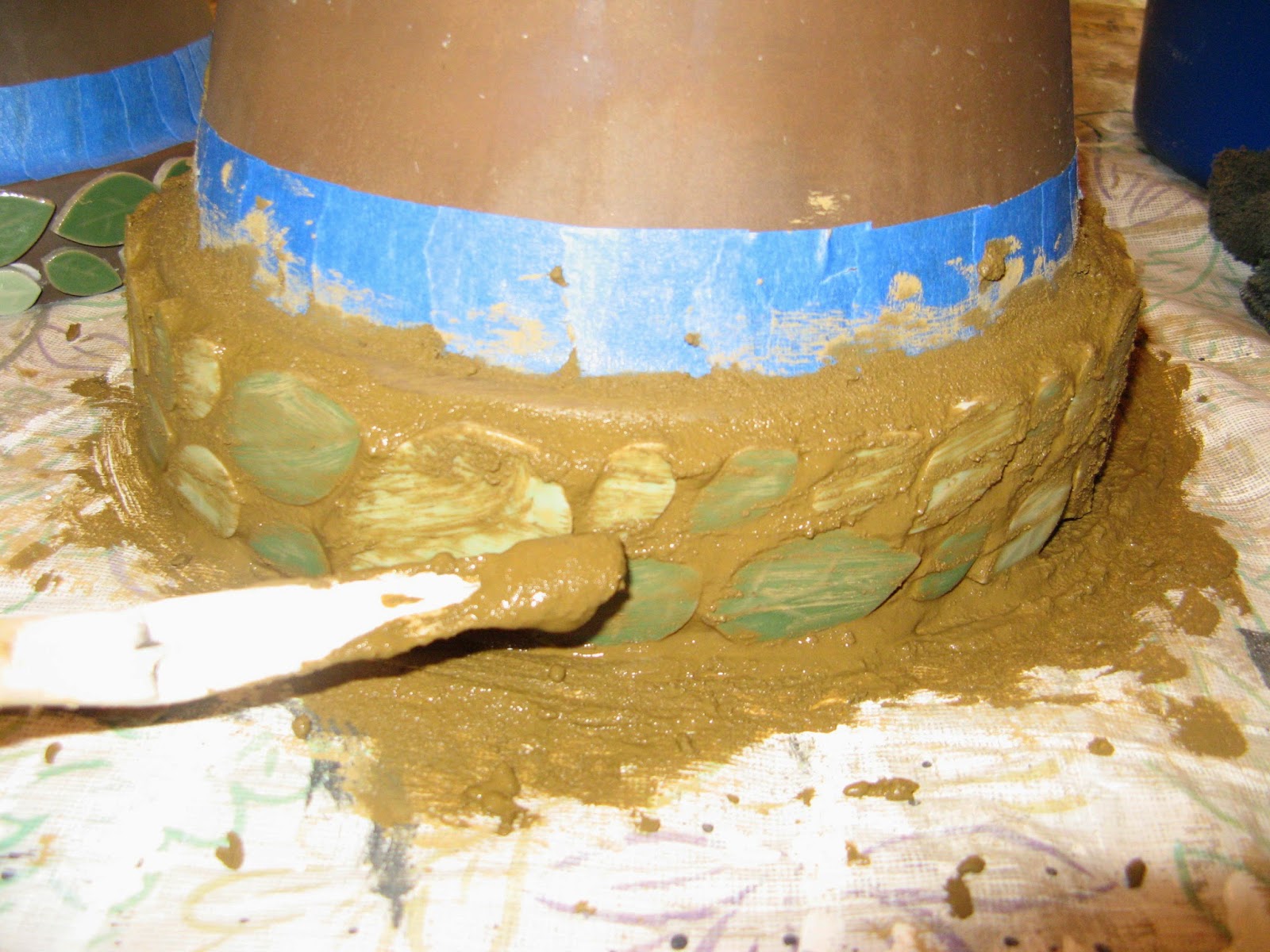 Susan Snyder: CLAY POT MOSAIC
