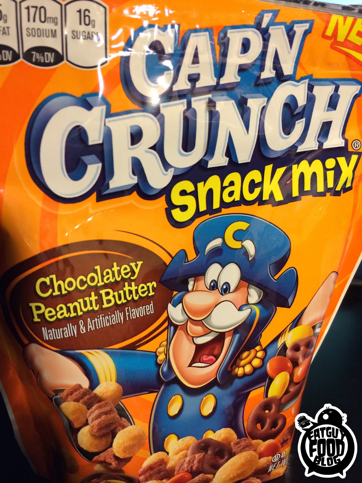 FATGUYFOODBLOG: Cap'n Crunch Snack Mix, Chocolatey Peanut Butter ...