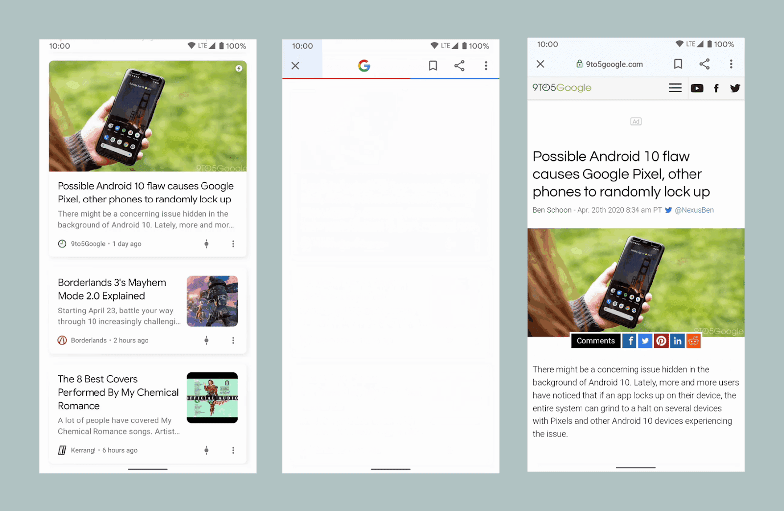 Beta tests being carried out for the new in-app web browser in the ...