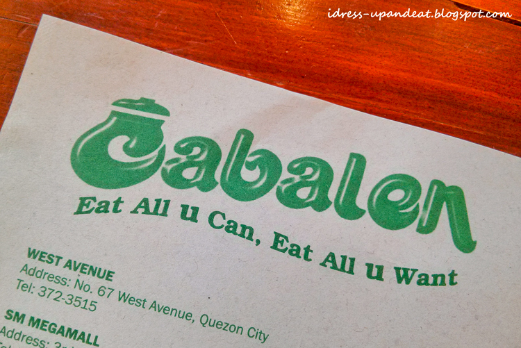 Buffet Lunch at CABALEN in Cebu City, Philippines
