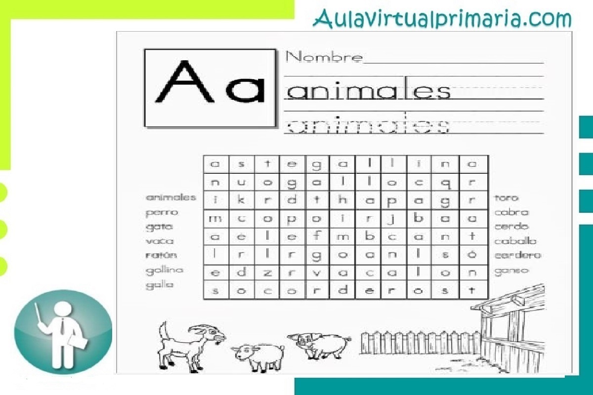 Pack De Sopas De Letras Del Abecedario PDF ~ DIPLOMAS GAFETES Y ...