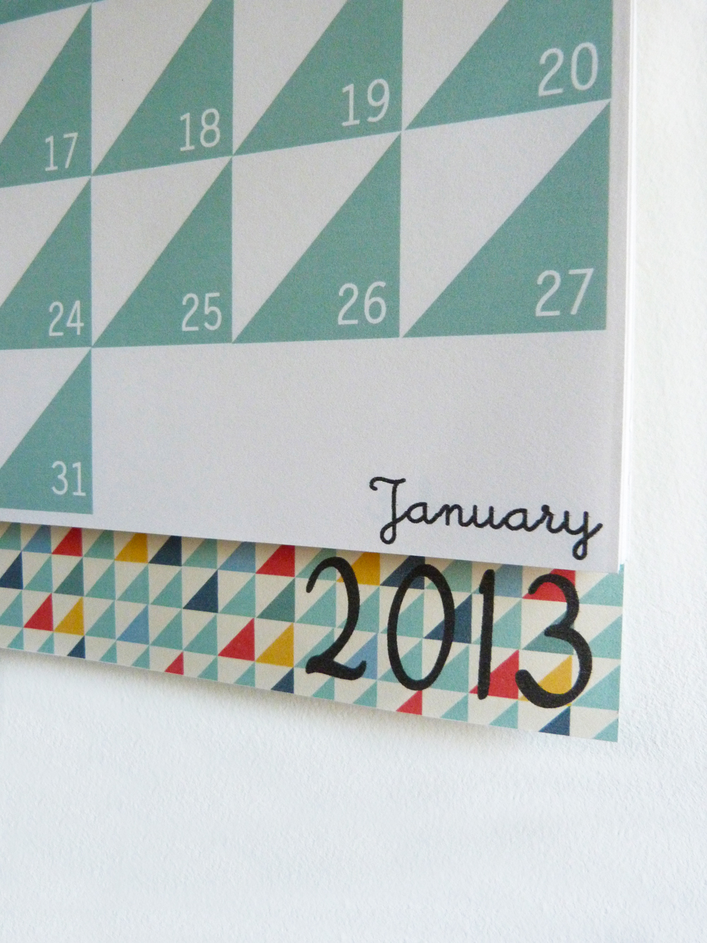 Butterscotch and Beesting: Fabulous Flags Calendar Tutorial