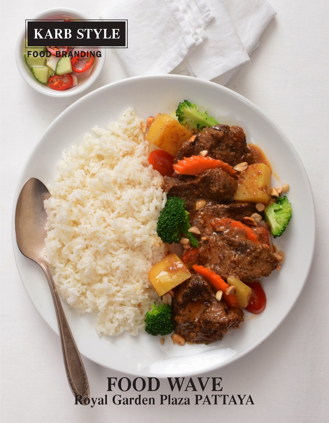 Thai Food - FOOD WAVE, Royal Garden Plaza PATTAYA.