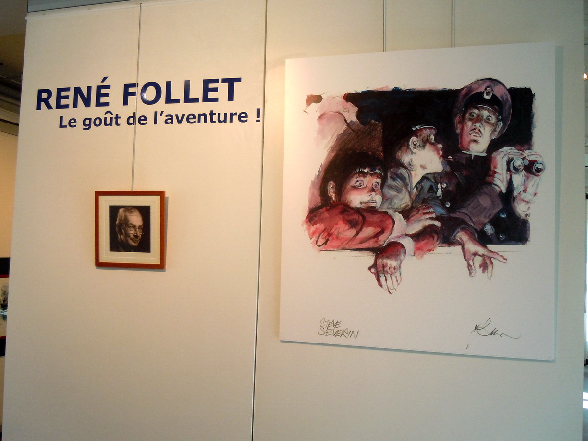 Incognito Comics: Op avontuur bij René Follet expo - Tot 17 juli