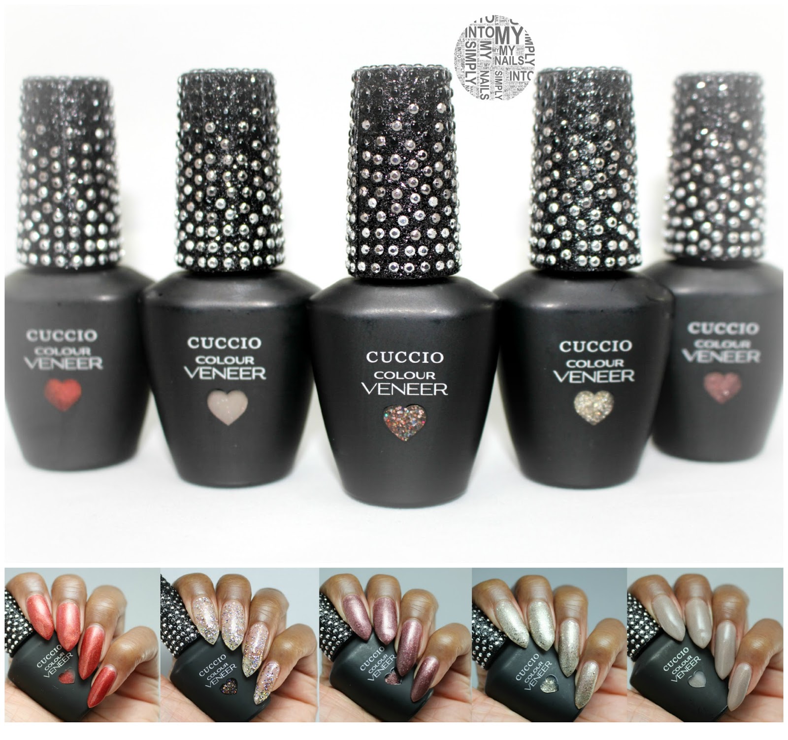 Cafe Cuccio Colour Veneer ~ Swatches and Review | Simply Into My NAILS